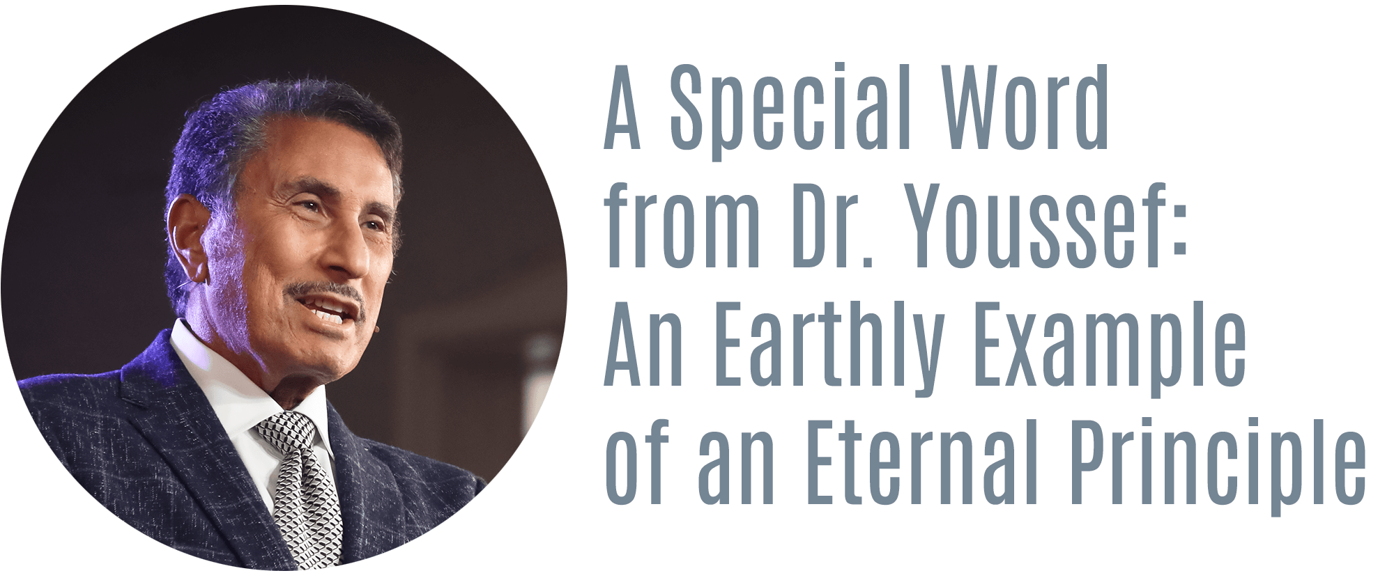 An Earthly Example of an Eternal Principle - Leading The Way Australia