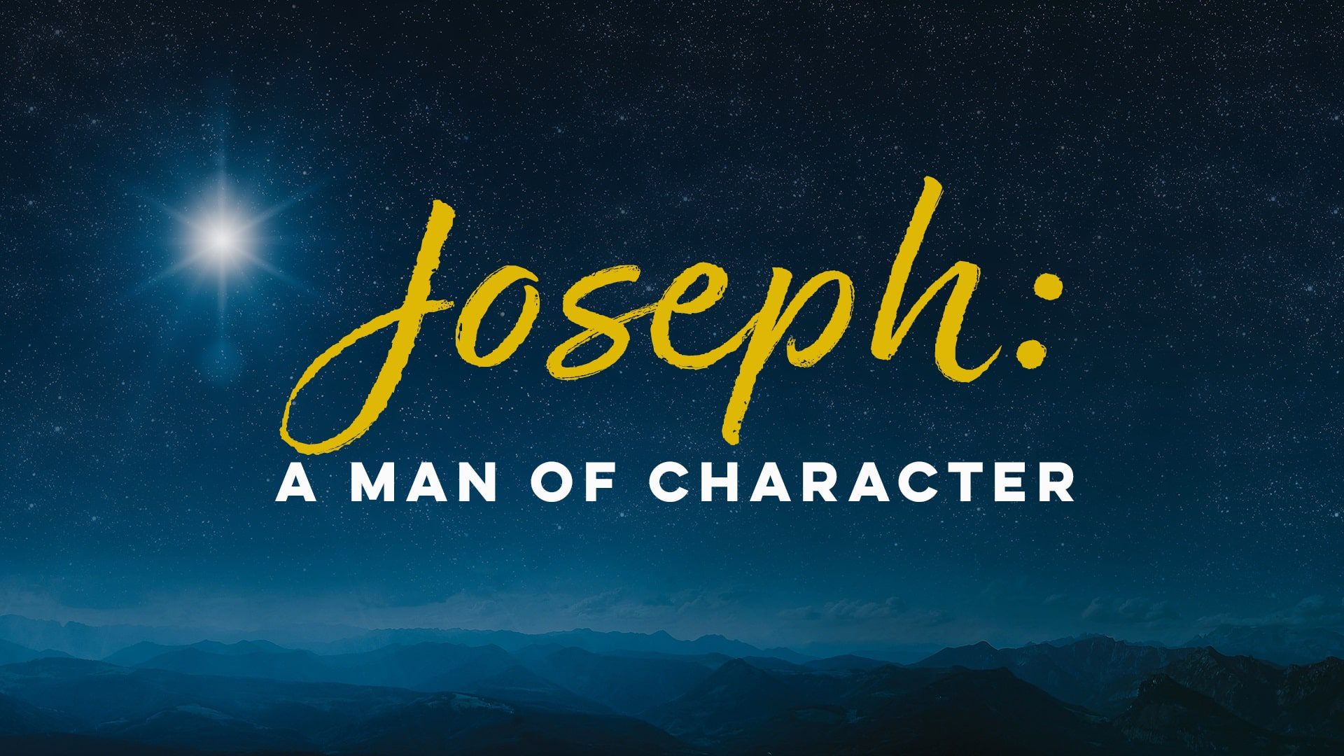 Joseph: A Man of Character - Leading The Way Australia